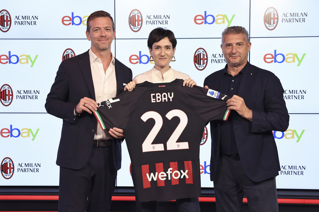 AC Milan inks marketplace partnership with eBay - The Playknox
